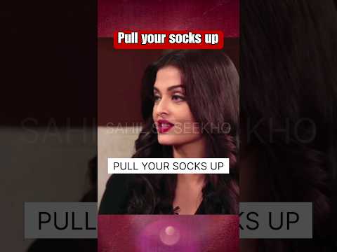 Pull your socks up meaning. #learnenglish #spokenenglish