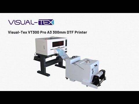 Visual-Tex VT300 Pro A3 300mm Size DTF Printer