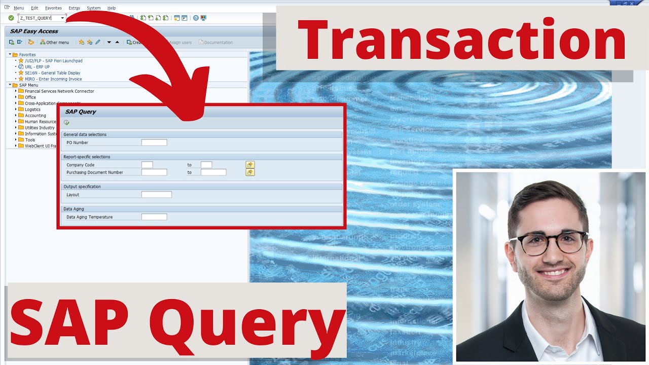 SAP Query - Create a Transaction Code for an SAP Query