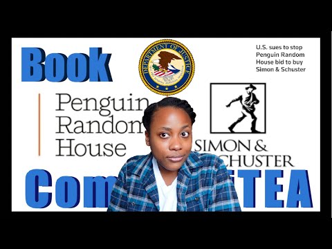 Book CommuniTEA Minisode: DOJ sues to block Penguin purchase of Simon & Schuster Overview [CC]