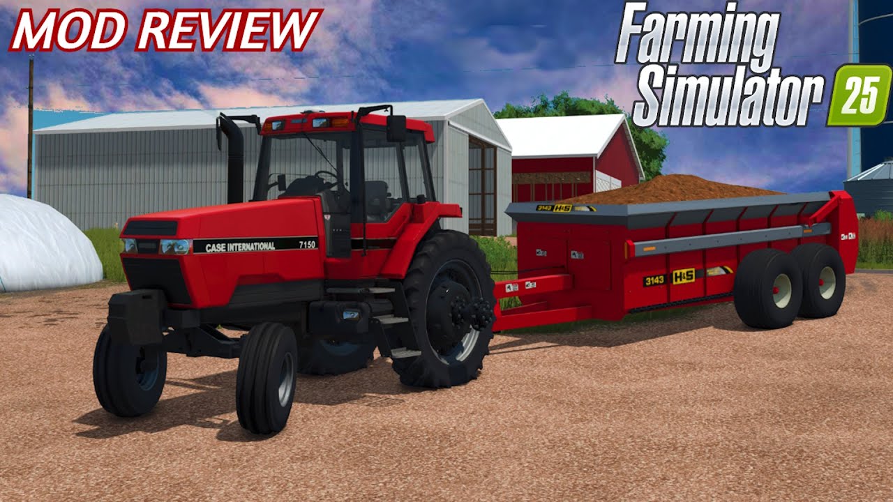 H&S 430 Bushel Manure Spreader FS25 v 1.0 - FS25