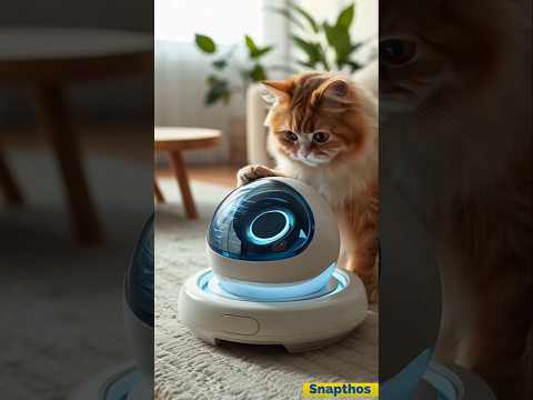Every Cat Needs This Toy 😼 Automated Cat Toy | Snapthos #cattoys #shorts #catplaying