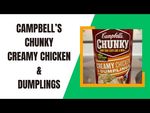 Campbell's Chunky Creamy Chicken & Dumplings