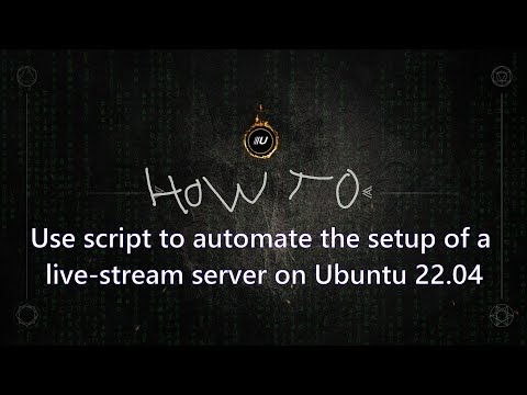 GitHub - ustoopia/auto-install-livestream-server-hls: This simple bash script will install a ...