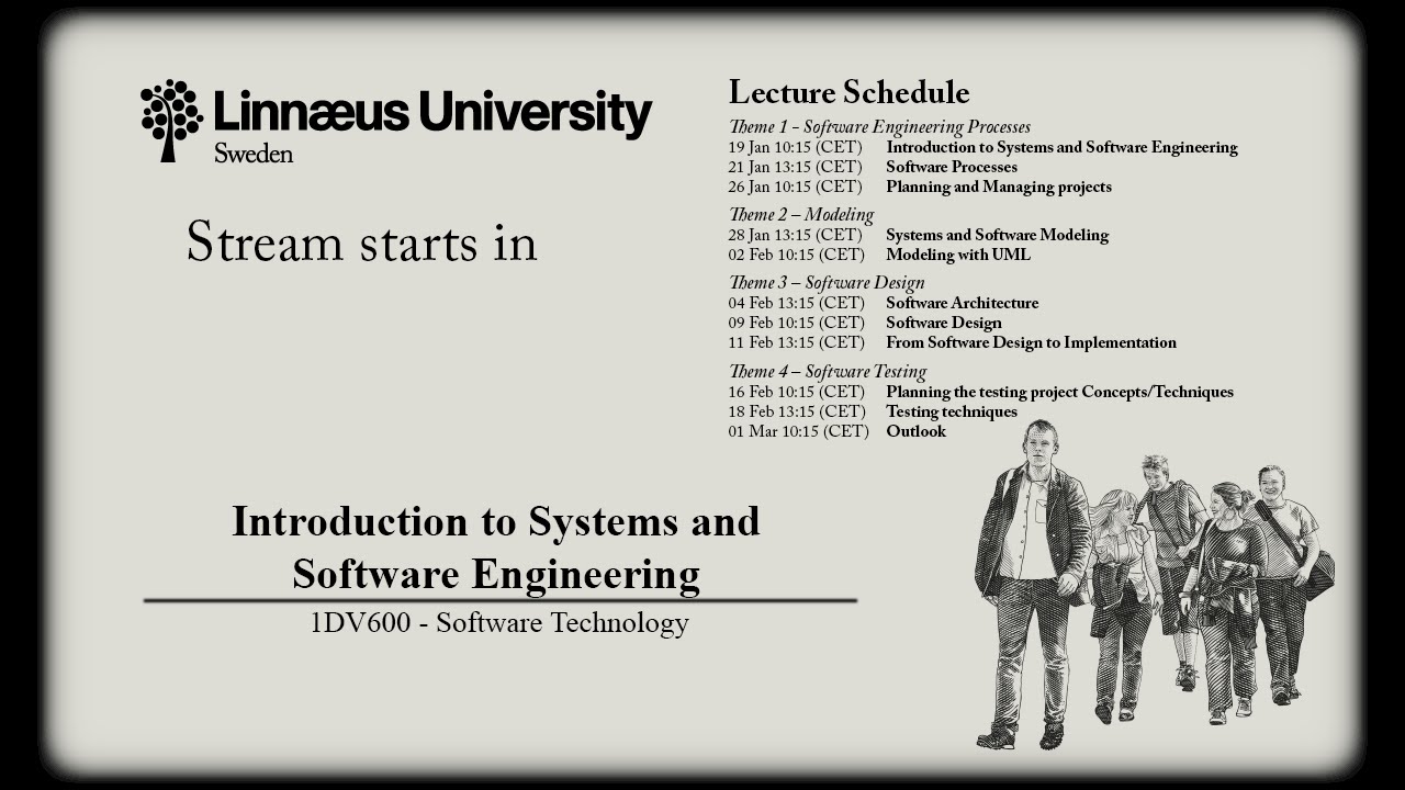 1DV600 - Lecture 01 - Introduction to Systems and Software Engineering