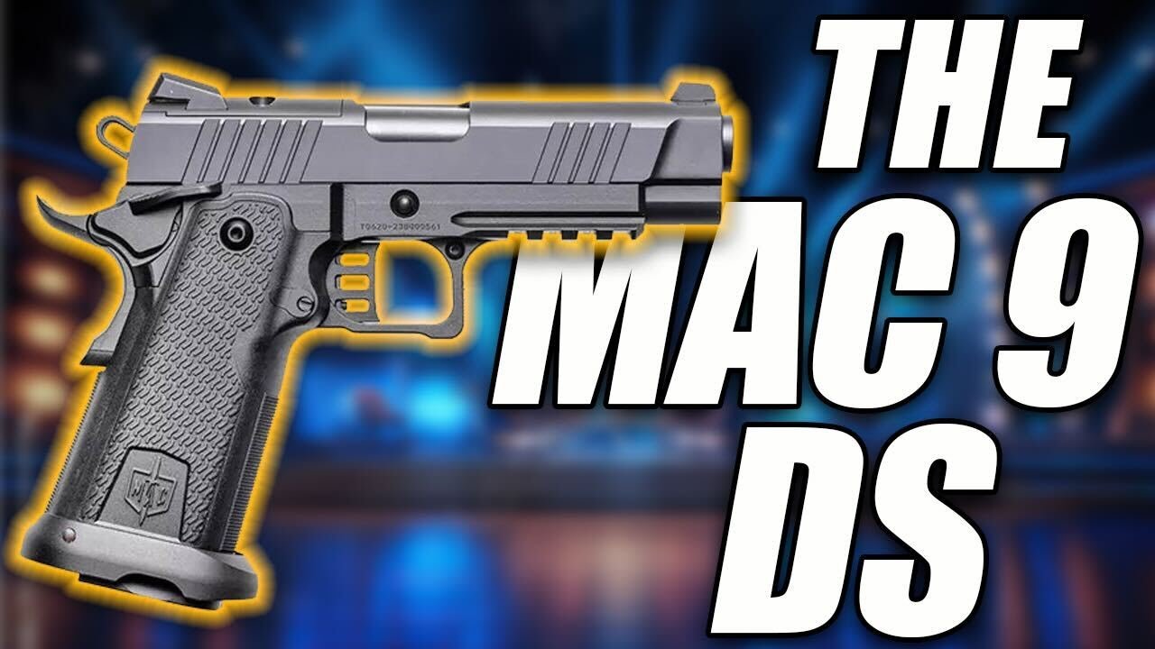 Military Armament Corporation MAC9DS-COMP, AOS Optic System, 4.25" Comp ...