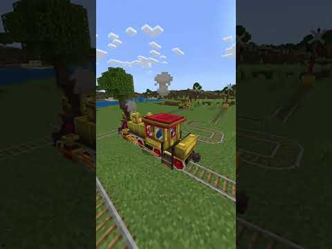 How about that Hard Mode?😏 #trains #trainzaddons #minecraft #bedrock #ggez #minecraftshorts #mods