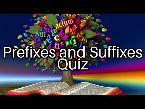 🔥 Test Your Knowledge: Can You Guess These Prefixes & Suffixes? 🤔📚