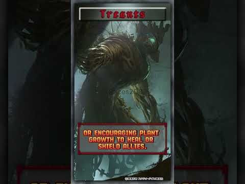 Treants [Races]  | #shorts #wiki #fantasyraces