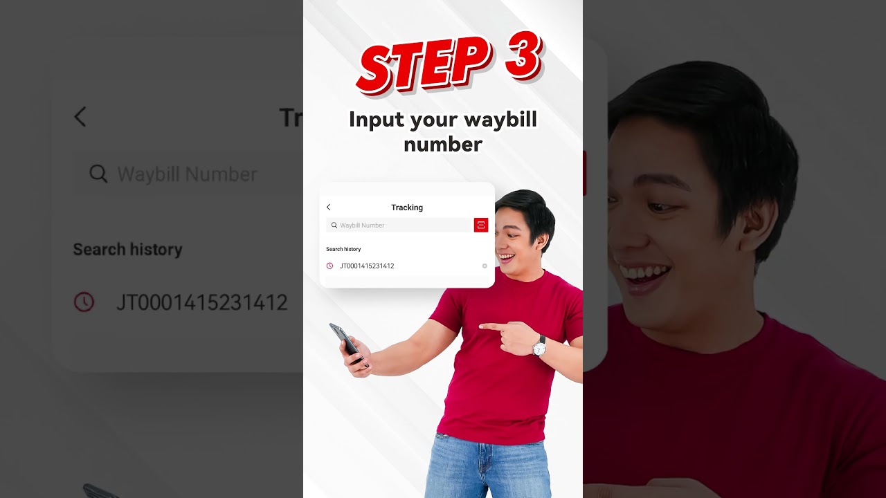 Track Your Order using the J&T Express Mobile App!