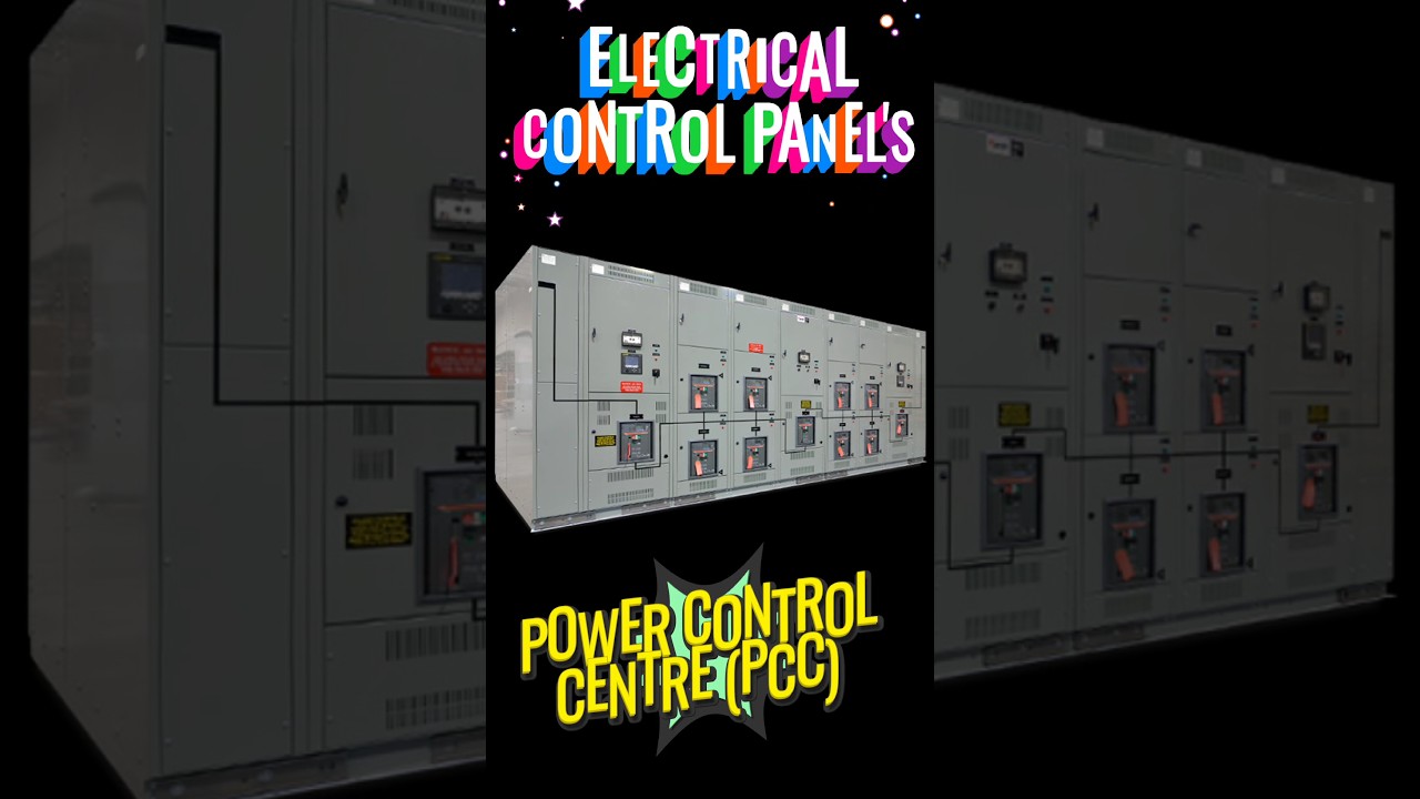 Part-1 Electrical Panels Types MCC Panel PCC panel PLC Panel Control Panel Automation Panel #shorts