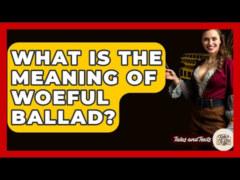 What Is The Meaning Of Woeful Ballad? - Tales And Texts