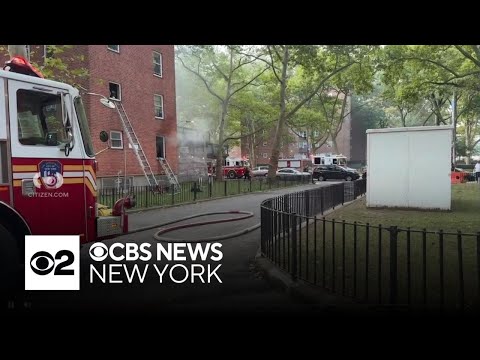 Woodside apartment fire injures 6, including firefighters