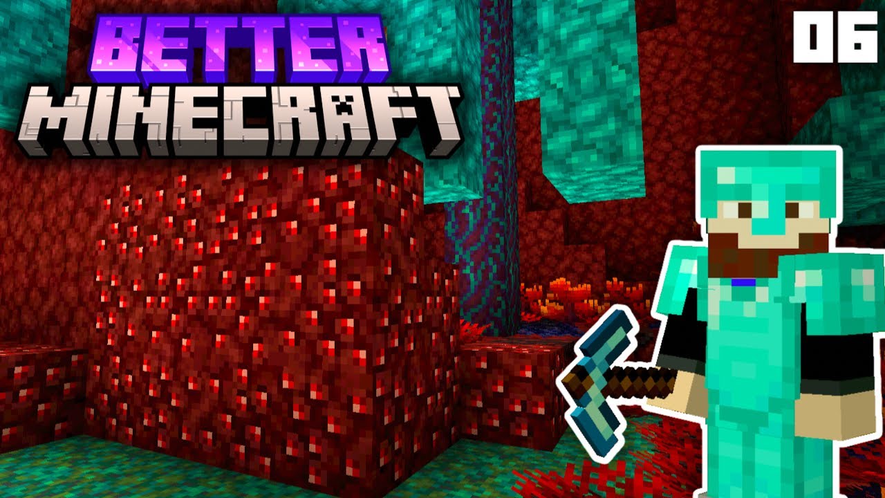 Nether Ruby Mining ADVENTURE - Better Minecraft 1.19 Let's Play Ep 6
