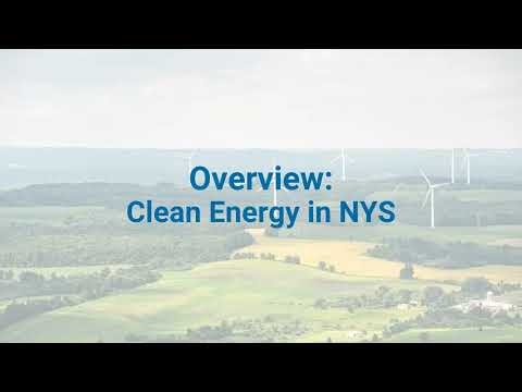 Clean Energy & Your Comprehensive Plan – A Local Webinar with NYSERDA