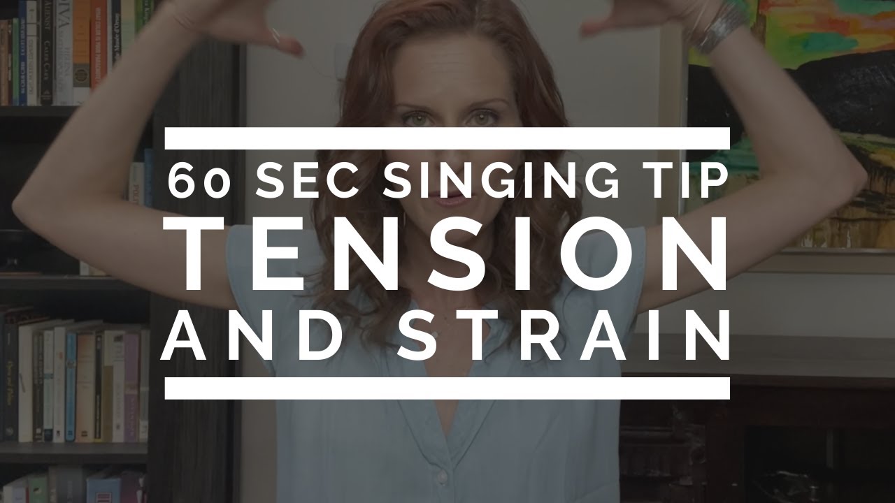 60 Second Singing Tip: Tension & Strain | Arden Kaywin Vocal Studio