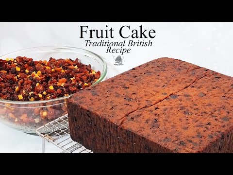 British Fruit Cake Recipe | SUPER MOIST & EASY |