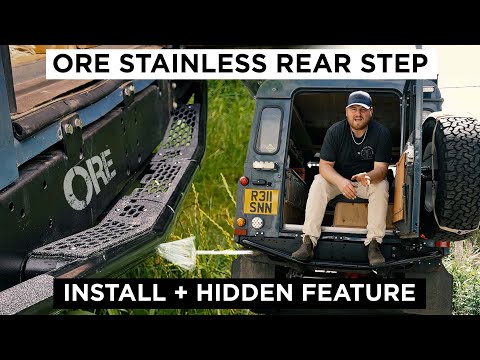 ORE REAR STEP INSTALL ON THE DEFENDER - BEST ON THE MARKET?