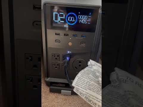 ECOFLOW Delta Pro Solar Generator Review & Space Heater Test. Must Have Indoor Emergency Generator