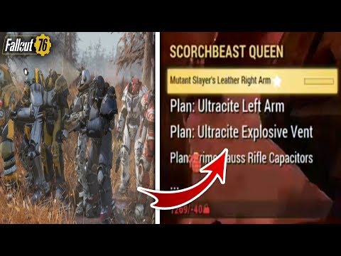 Fallout 76 - KILLING SCORCHBEAST QUEEN WITH HALF OF THE SERVER!