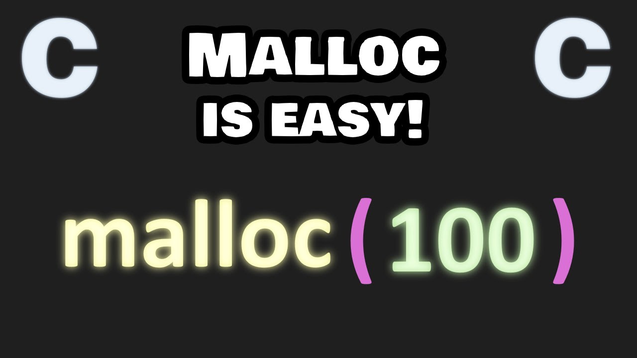 Malloc in C is easy! 🏢
