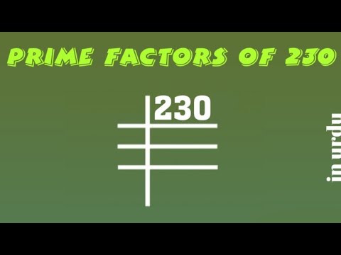 Prime Factors of 230 - Prime Factorization