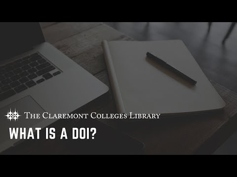 What is a DOI?