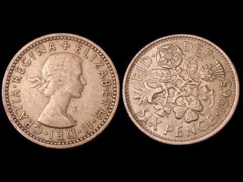 UK 1965 SIXPENCE Coin VALUE + REVIEW Elizabeth II