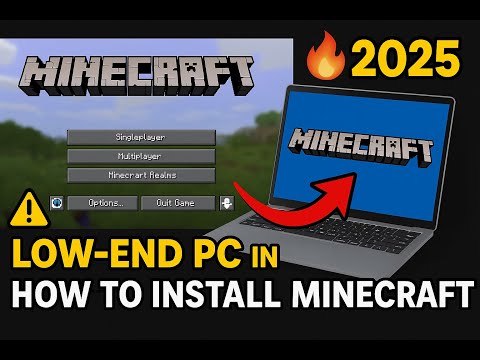 How to Download & Install Minecraft Java on Low-End PC in Malayalam