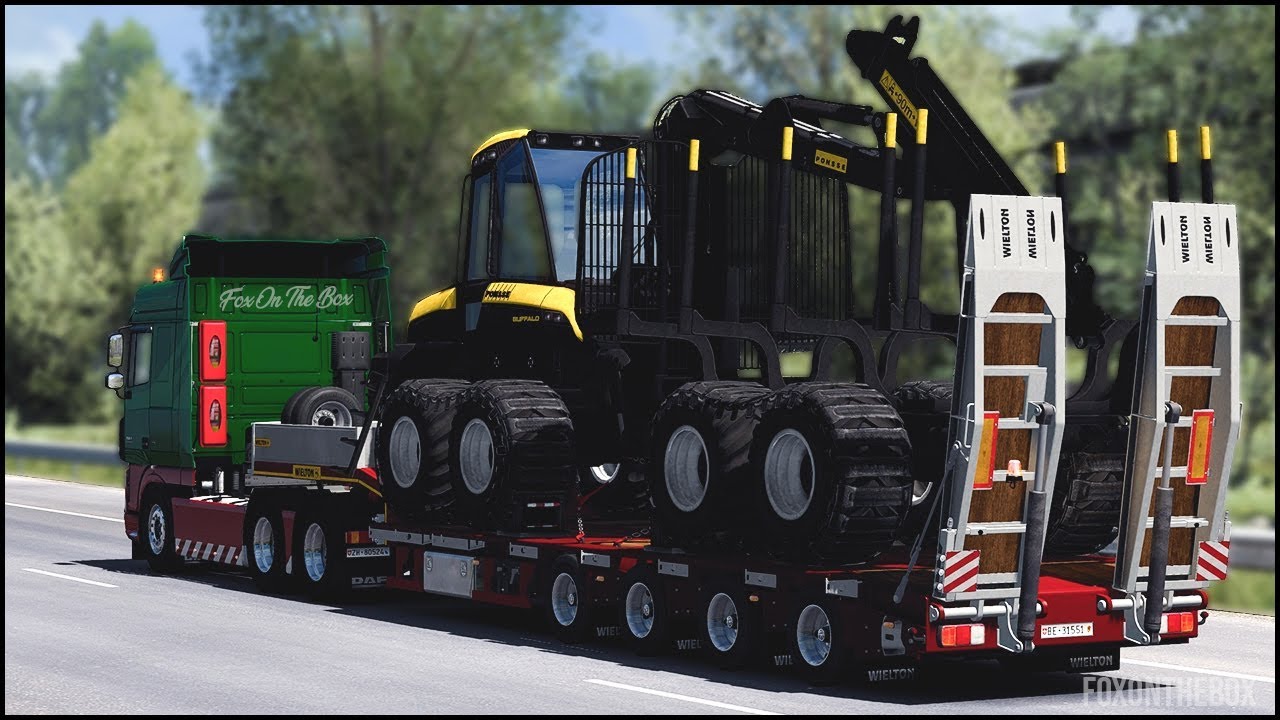 Ownable overweight trailer Wielton NJ4 v 1.1 - ETS 2