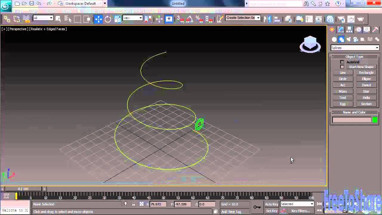 How to Lofting Objects : Tutorial Autodesk 3Ds Max 2013