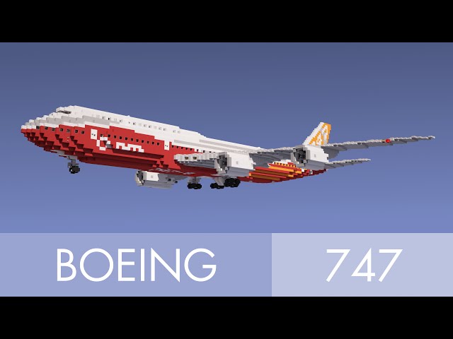 Boeing 747-8i Minecraft Map