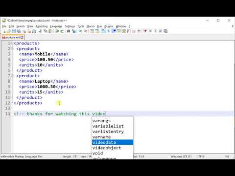 How to import XML data into a MySQL table using SQL query | Bulk Insert