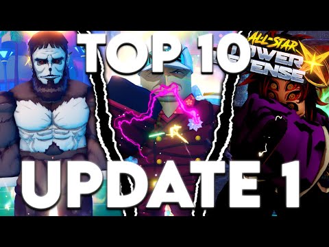 Top 10 Must Have Units In All Star Tower Defense X Update 1!
