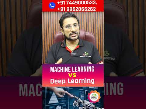 💥Machine Learning vs Deep Learning - Difference between Machine Learning and Deep Learning in Tamil