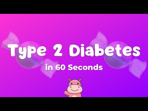 ???? Type 2 Diabetes Explained in 60 seconds