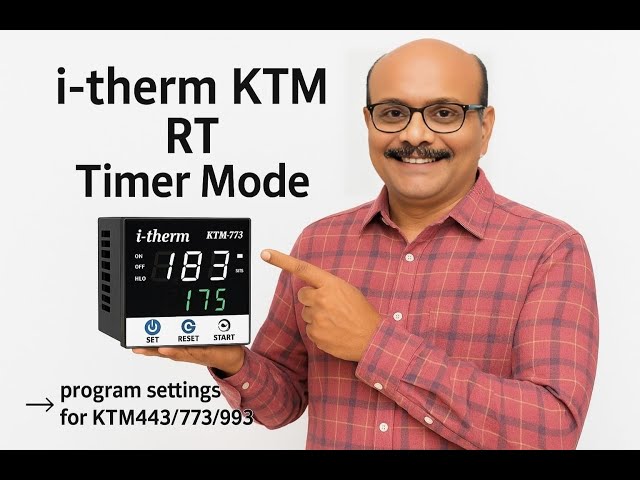 Digital Timers - I-Therm make XTM 773 Manufacturer from Mumbai