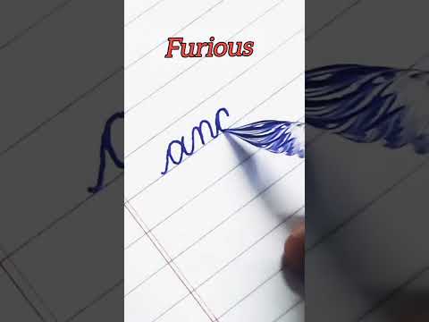 synonym of " angry"#cursive #english #vocabulary