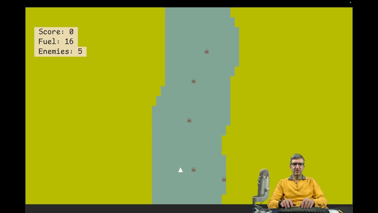 River Raid Rust in Terminal: Adding color and text based graphics