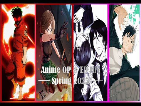 Anime OP & ED MIx Spring 2025
