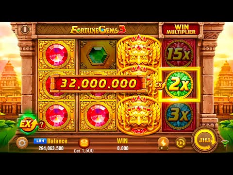 FORTUNE GEMS 3, FORTUNE GEMS BIG WIN JACKPOT, JILI SLOT GAME