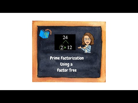 Prime Factorization Using Factor Trees|#shorts