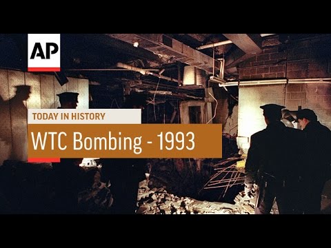 World Trade Center Bombing - 1993 | Today In History | 25 Feb 17