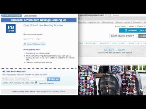PBteen Coupon Code 2013 - How to use Promo Codes and Coupons for PBTeen.com