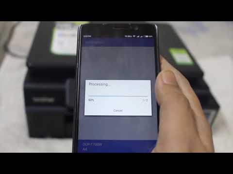 Mobile Connecting with Brother Printer DCP-T700W and Quality Review