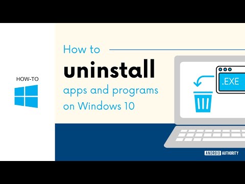 How to uninstall apps and programs on Windows 10