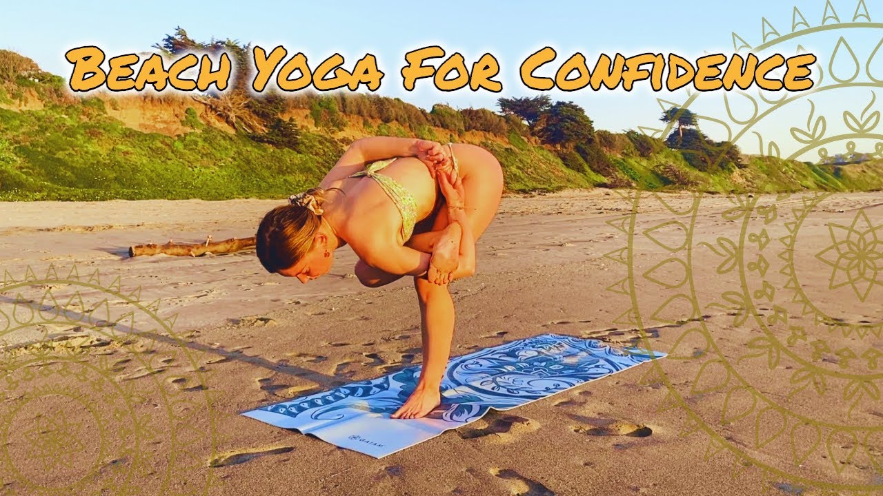 Beach Yoga for Confidence