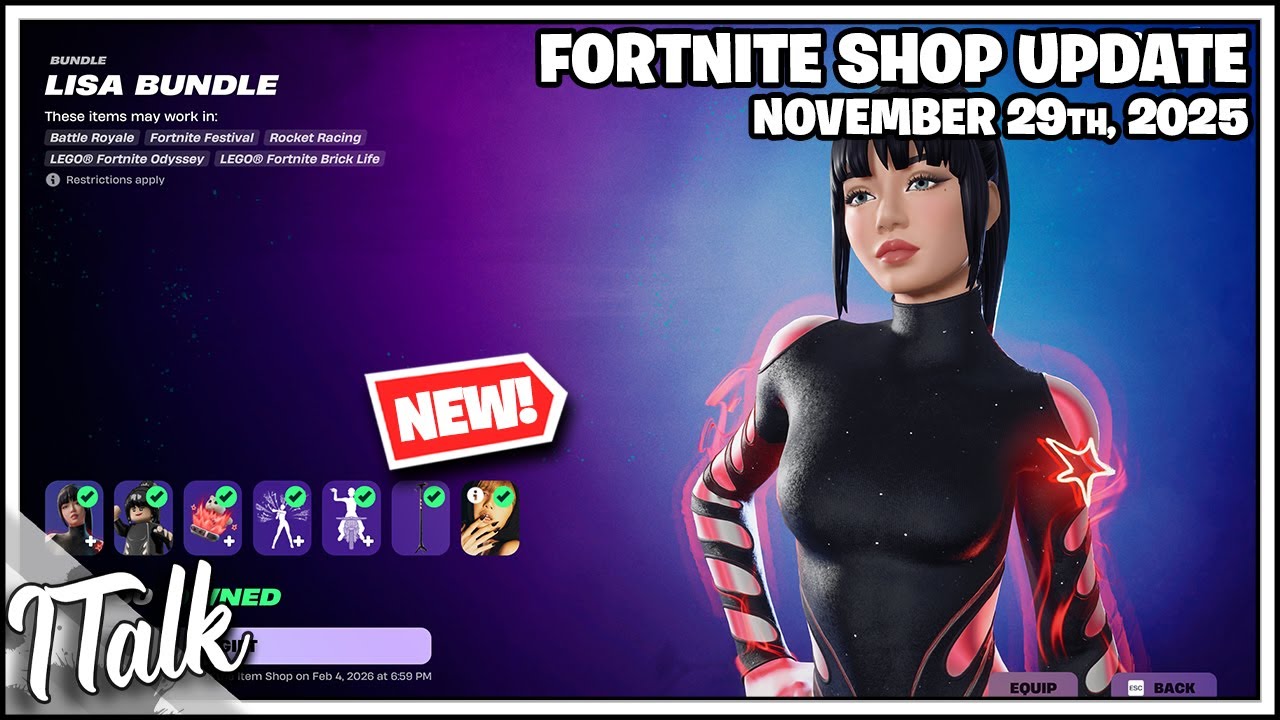 Fortnite Shop *NEW* CHAPTER 7 SHOP, ARCANE IS BACK! [November 29th, 2025] (Fortnite Chapter 7)