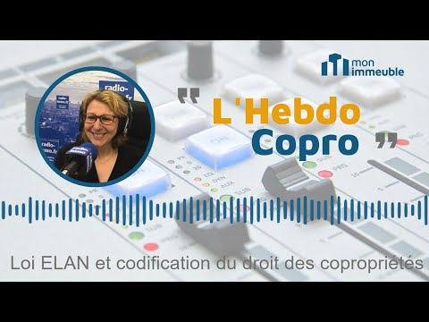 Hebdo Copro : Loi ELAN et codification du droit des copropriétés