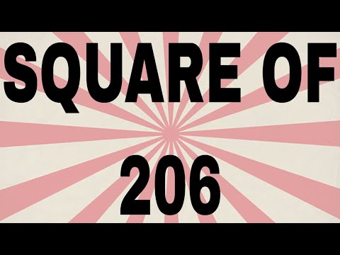 SQUARE OF 206